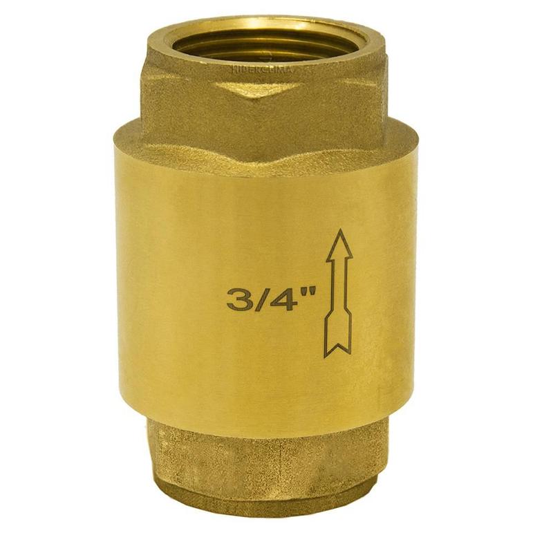 Válvula De Retenção Universal 3/4" Latão FXF Druck - Válvula Hidráulica ...