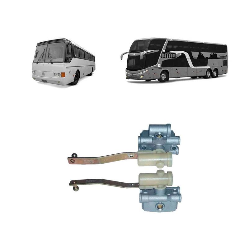 Valvula Nivel Knnor Traseiro Direito Haste Curta Mercedes - BRC ...