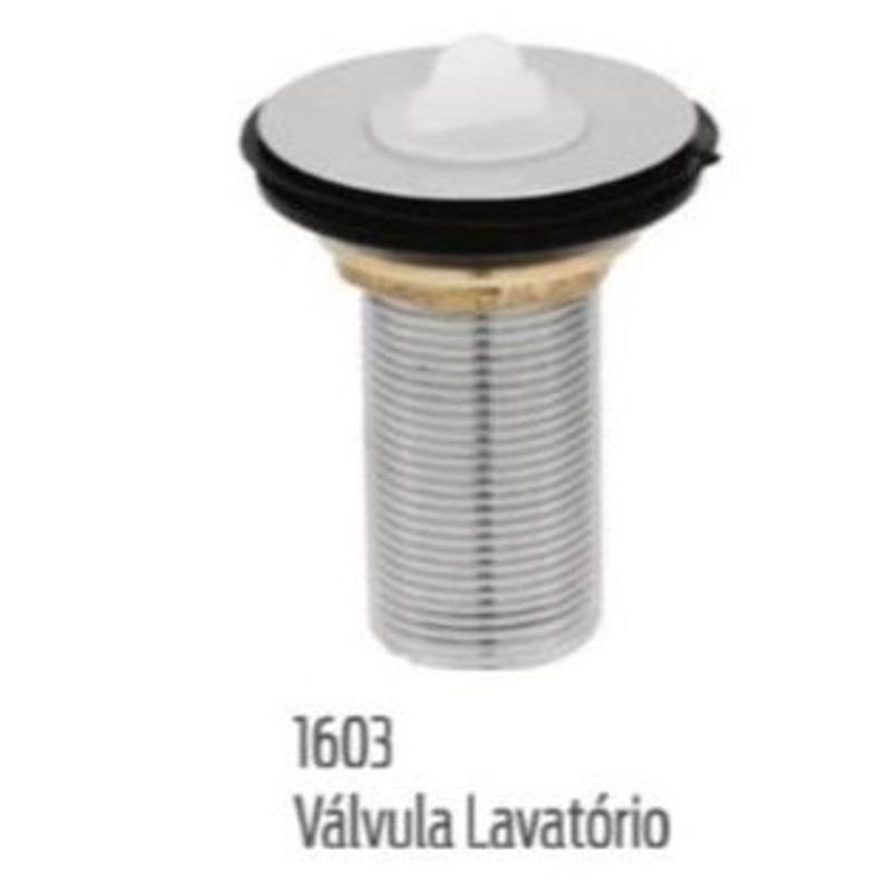 Válvula para lavatório 7/8 metal - LOPES RIBEIRO - Válvula para Pia de ...