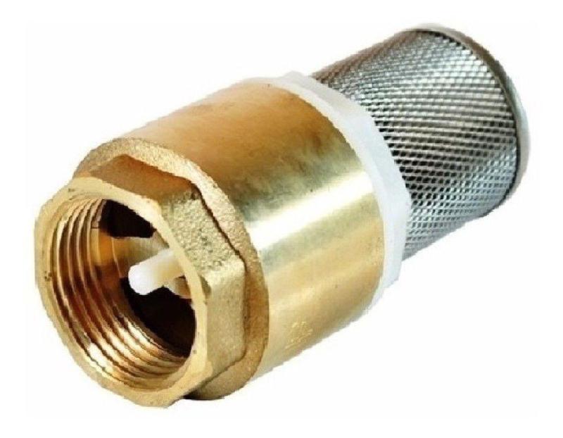 Valvula retencao poco roscavel inox c/ filtro crivo 3/4'' - HIGIBAN ...