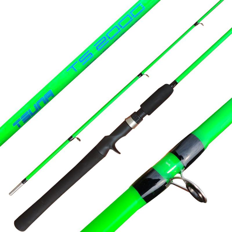 Vara Carretilha Barata Saint Plus Tsuna 2000 1,65m 17 Libras - Joga ...