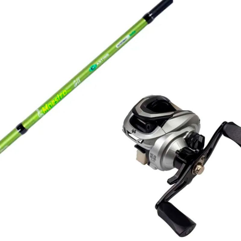 Vara De Pesca maestro barata + carretilha barata silver 22 - PESCA ...