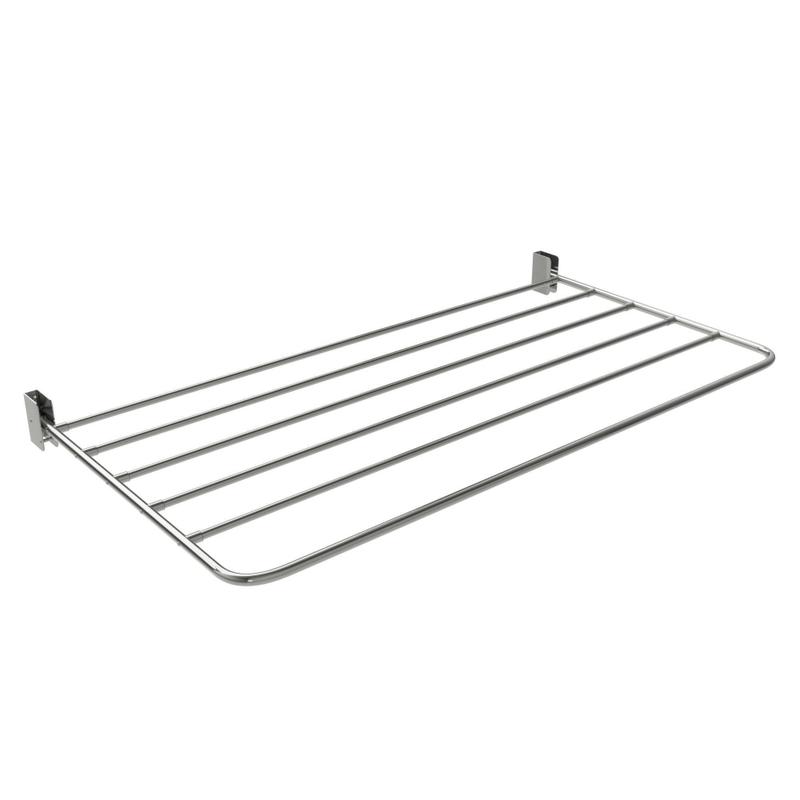 Varal De Parede Articulado Em Aço Inox - Barracerta - Varal de Parede ...