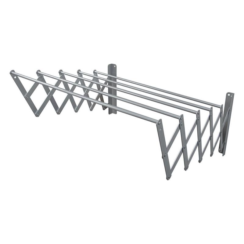 Varal para roupa articulado de parede dobrável - Topen Home - Varal ...