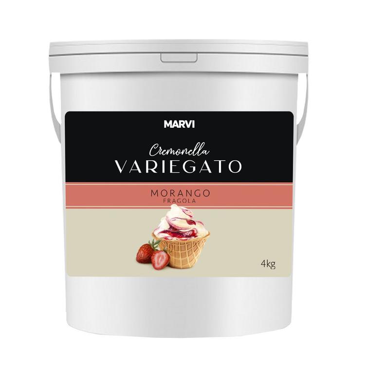 Variegato morango 4,0 kg - marvi cremonella - MARVI PROFESSIONAL ...