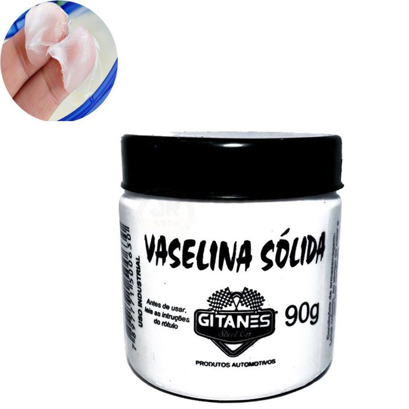 Vaselina Sólida -Vaselina em Pasta -pote 90g - N/D - Vaselina ...