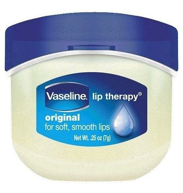 Vaseline 100% Pura Hidratante Protetor Labial Original 7g - Protetor ...