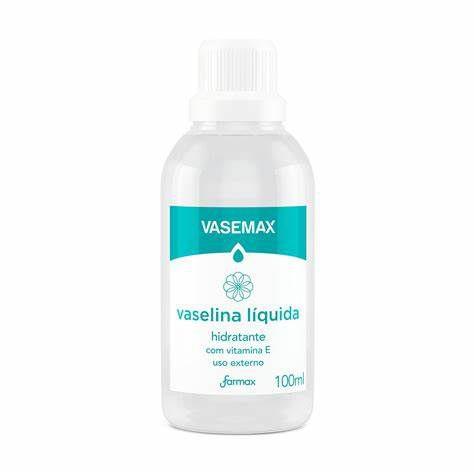 Vasemax Vaselina Líquida Com Vitamina E Farmax 100mL - Vaselina ...