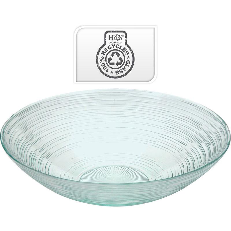 Vasilha Redonda em Vidro - Transparente - Koopman - Bowl - Magazine Luiza