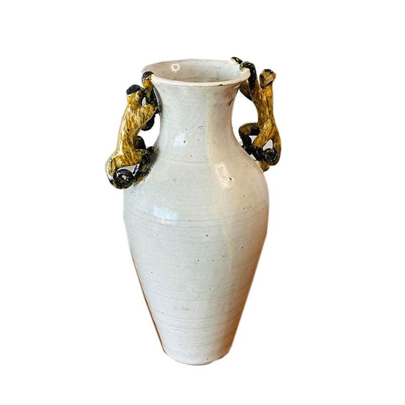 Vaso ânfora com macacos - Serra da Capivara - Vasos para Plantas ...