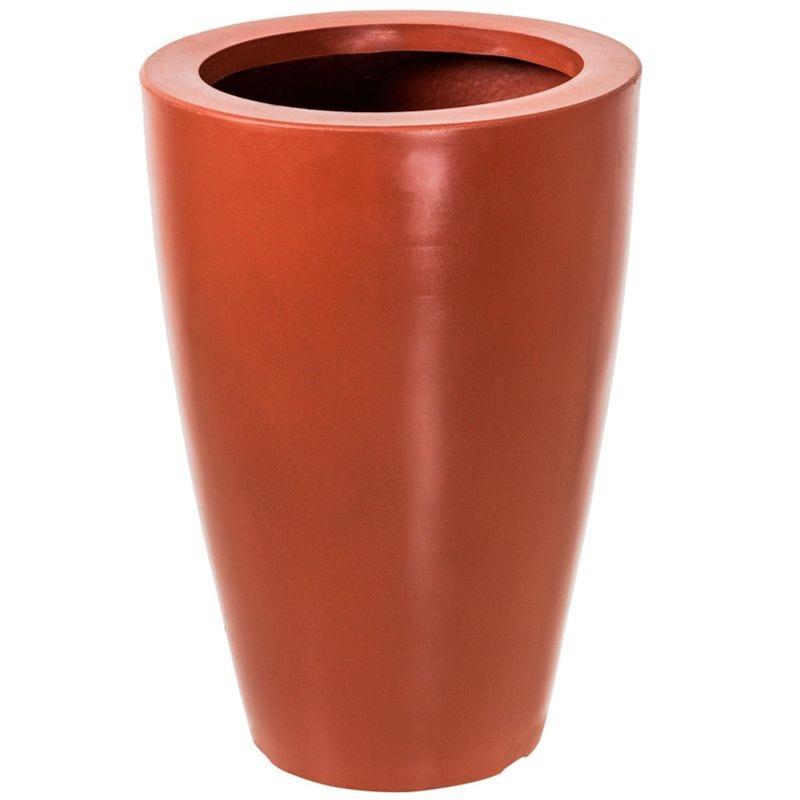 Vaso Cone Liso 55 com prato para drenagem - Vasap - Vasos para Plantas ...