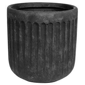 Vaso de Fibrocimento Artesanal Grafite Duncan - TS Brasil - Vasos para ...