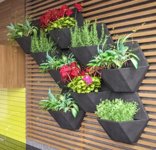 Vaso Favo de Parede Japi - Vasos para Plantas - Magazine Luiza