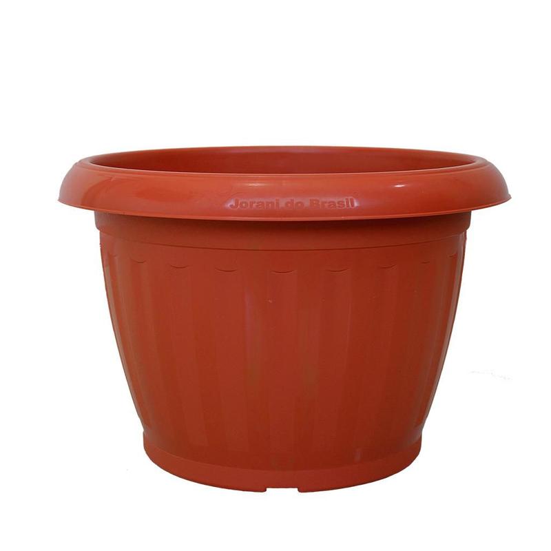 Vaso Plástico Romano Nº 4 - Cor Cerâmica - Jorani do Brasil - Vasos ...