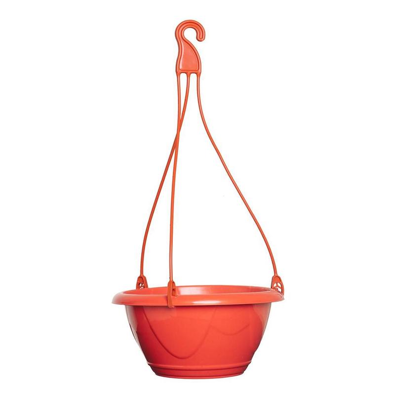 Vaso Suspenso Plástico Nº 2 com Haste - Cor Cerâmica - Jorani do Brasil - Vasos para Plantas ...