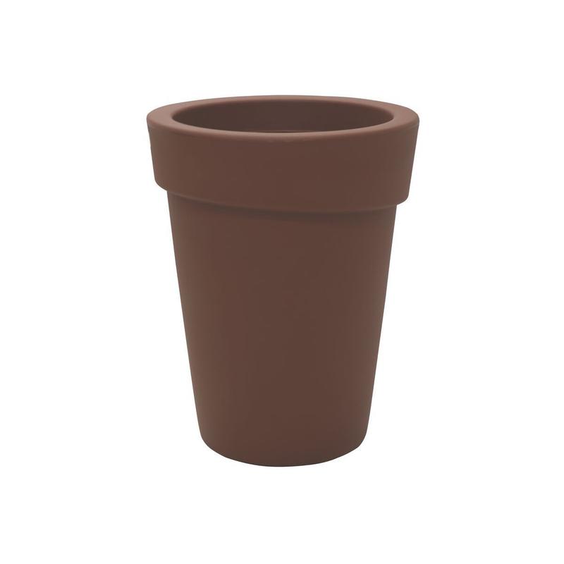 Vaso Tramontina Gipsy 70 cm em Polietileno Marrom - Vasos para Plantas - Magazine Luiza