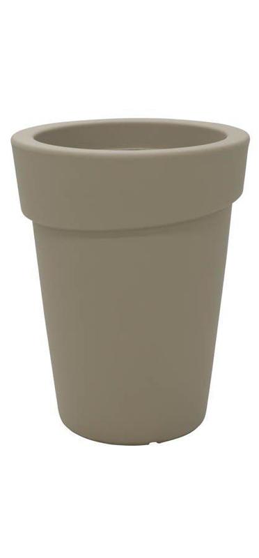 Vaso Tramontina Gipsy em Polietileno Bege 70 cm - Vasos para Plantas - Magazine Luiza
