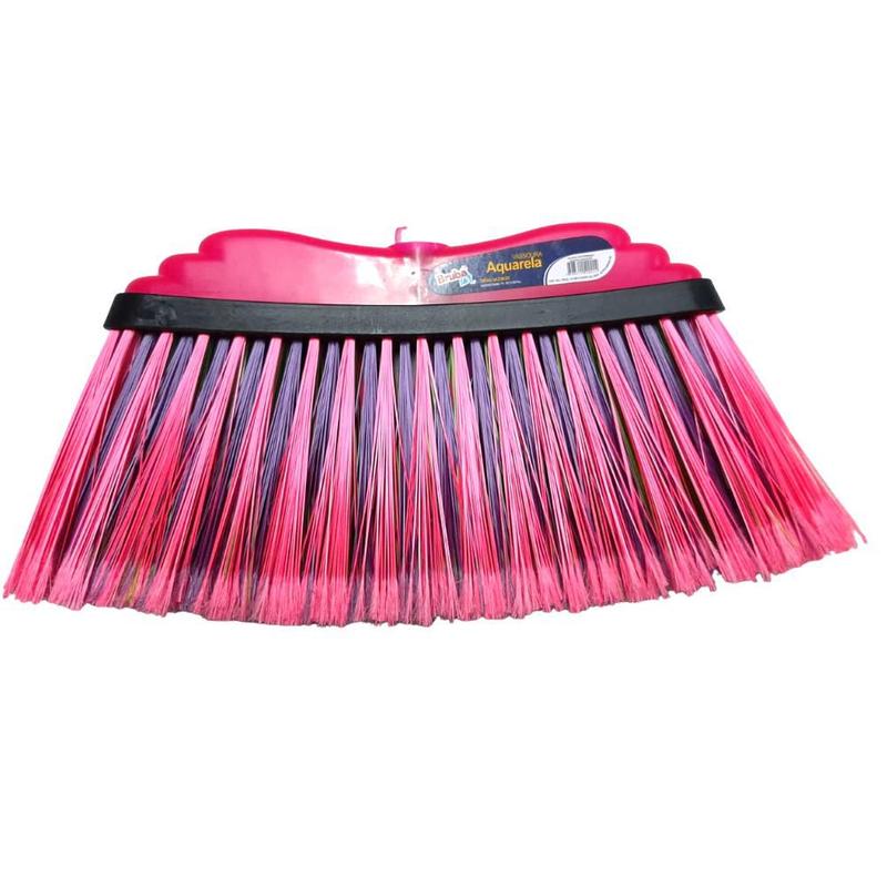 Vassoura Macia Nylon Big Grande Sem Cabo - Fantástica - Vassoura ...