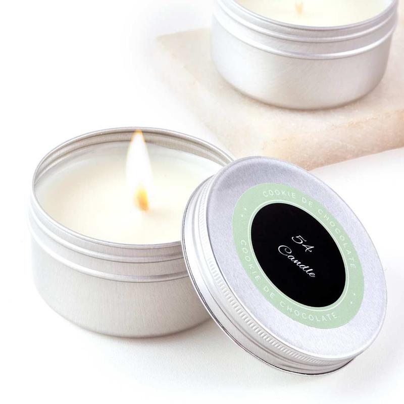 Vela 54 Candle Travel 90 g Essência Cookie De Chocolate - Sementes ...