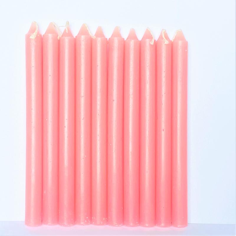 Vela Palito Tradicional ROSA Pct com 10 unidades - CASA DO PRETO VELHO ...