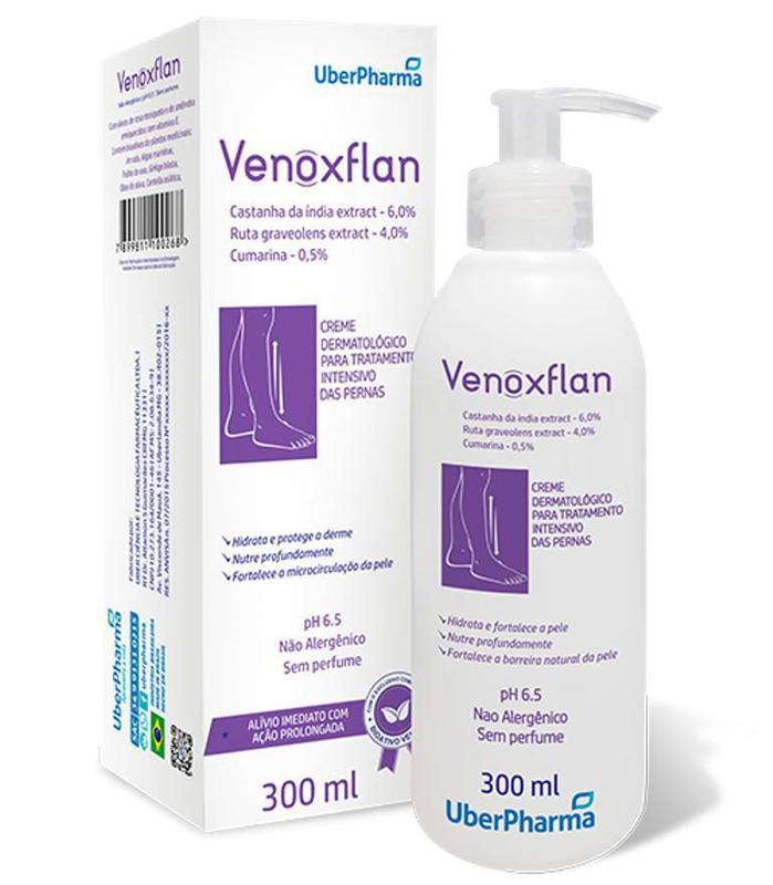 Venoxflan Creme Dermatológico Para Tratamento Das Pernas - Uberpharma ...