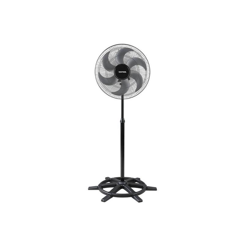 Ventilador de Coluna 200w Bivolt Steel 50cm Preto E Cinza - Ventisol ...