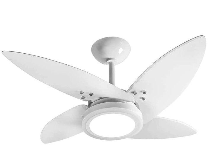 Ventilador de Teto Azzam Led Tron 4P Branco 130W 127V - Ventilador de Teto - Magazine Luiza