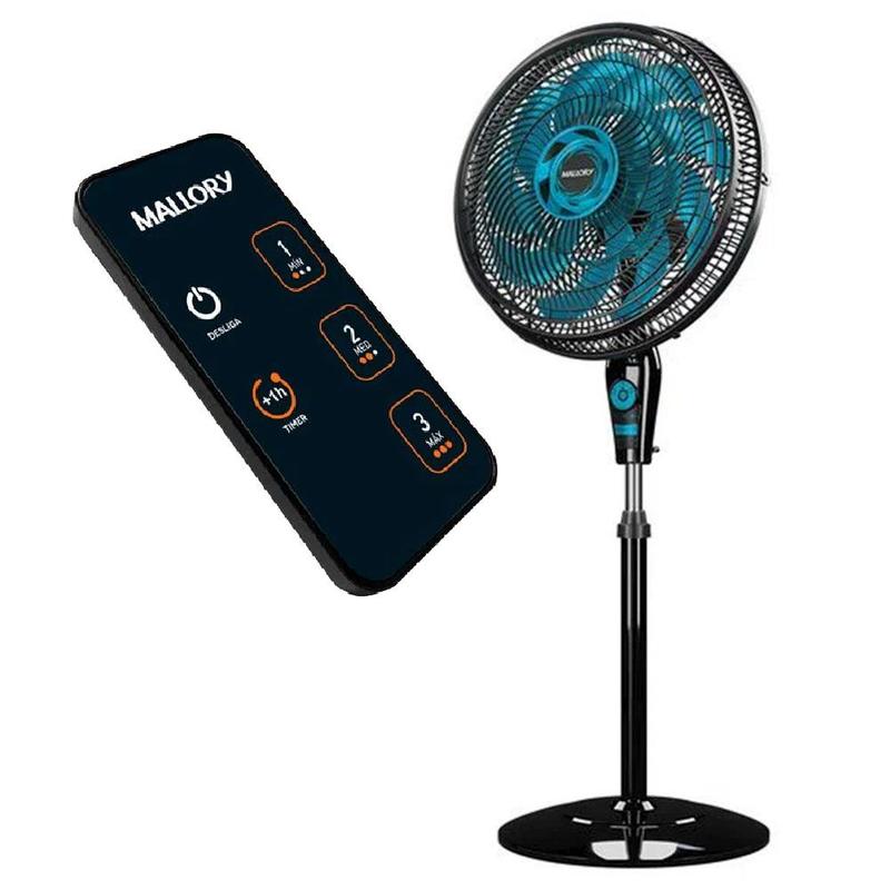 Ventilador Mallory Neo Air Plus Azul 40cm 127v - Ventilador - Magazine ...