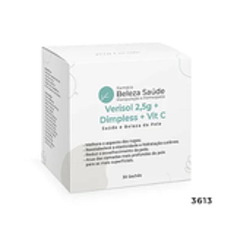 Verisol 2,5g Dimpless Vitamina C Caixa 30 Sachês - Beleza Saúde ...