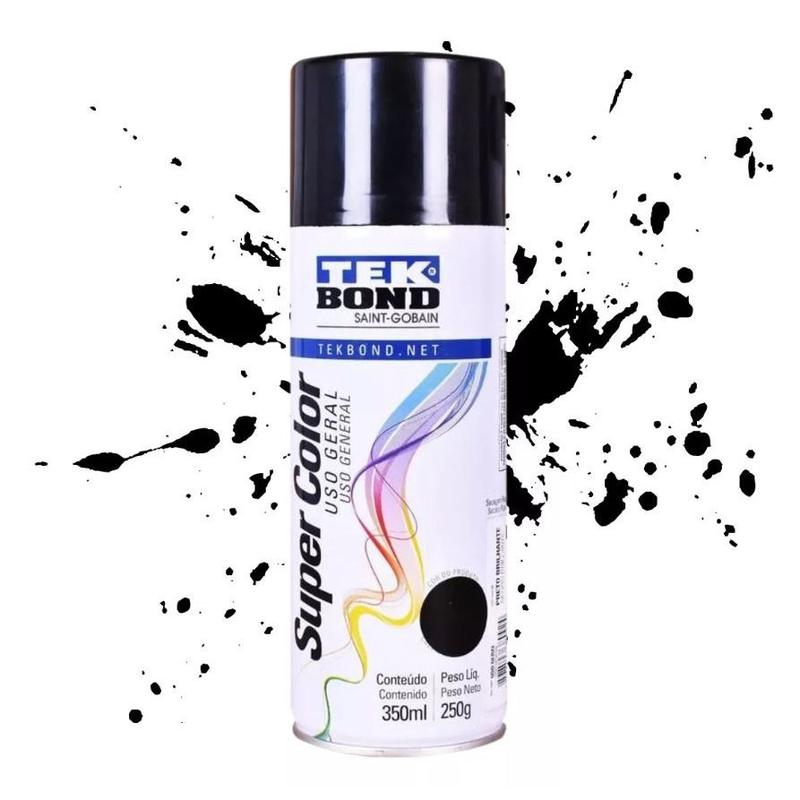 Verniz Spray Aerosol Para Pintura, Madeira, Artesanato 350ml - Tekbond ...