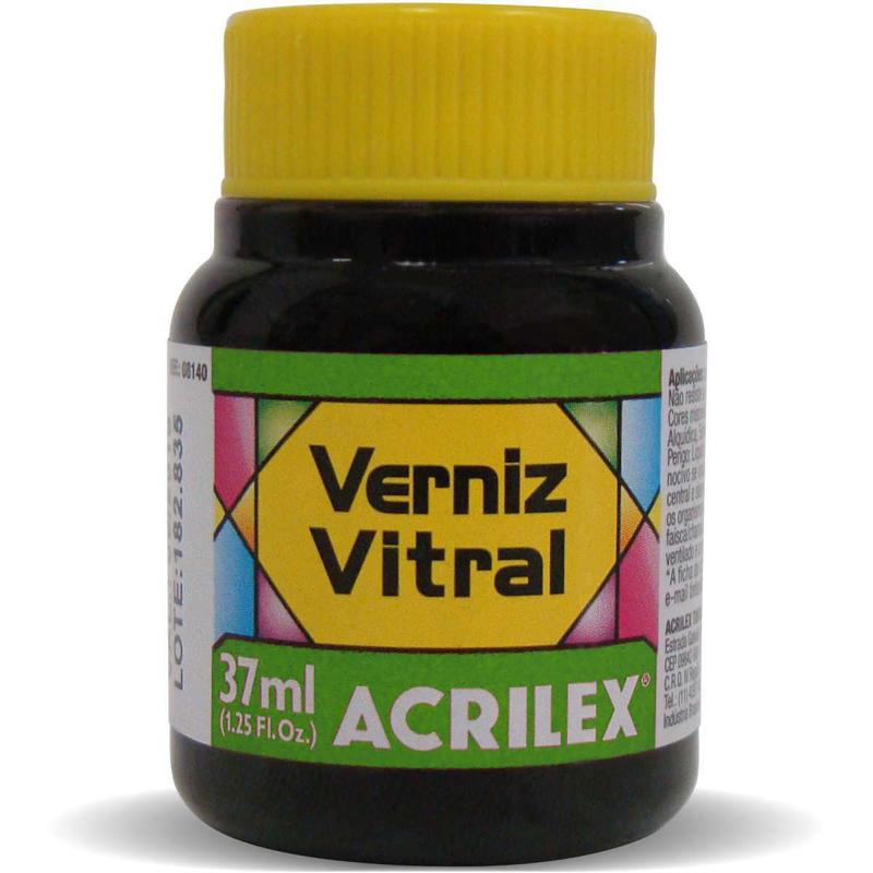 Verniz Vitral Verde Folha 37ML. - Acrilex - Verniz para Artesanato ...