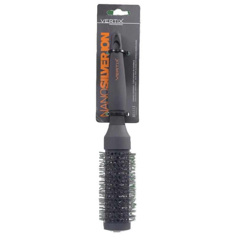 Vertix Nano Silver Hot Ion - Escova Térmica 33Mm - Escova de Cabelo ...