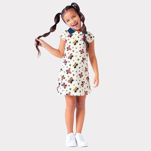 Vestido Borboletas Marisol Play - Have Fun - Vestido Infantil ...