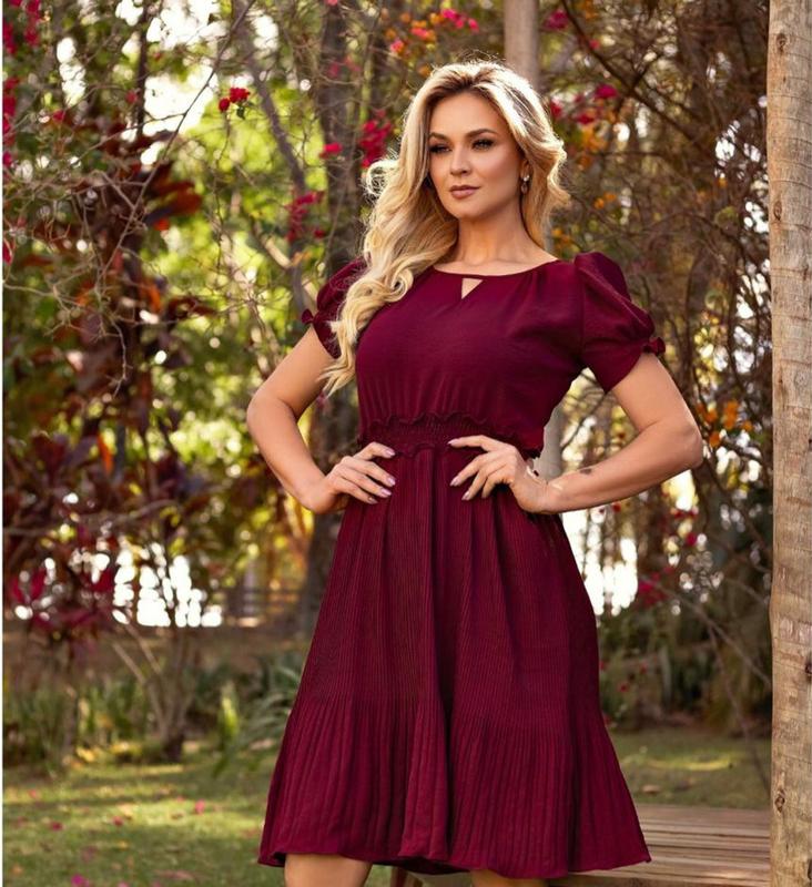 Vestido evangélico - Maria Amore - Vestido Feminino - Magazine Luiza