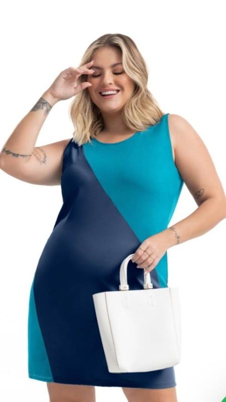 Vestido Feminino Plus Size - Secret - Vestido Plus Size Feminino ...