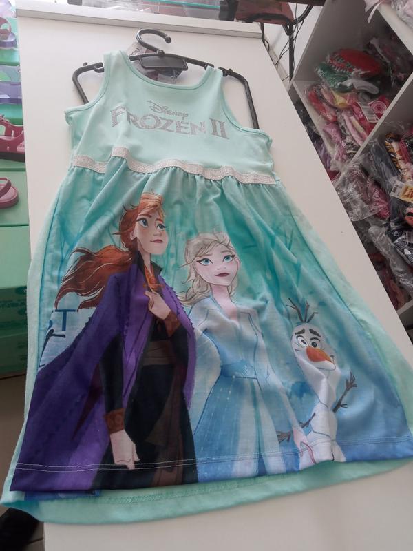 vestido frozem - Vestido Infantil - Magazine Luiza