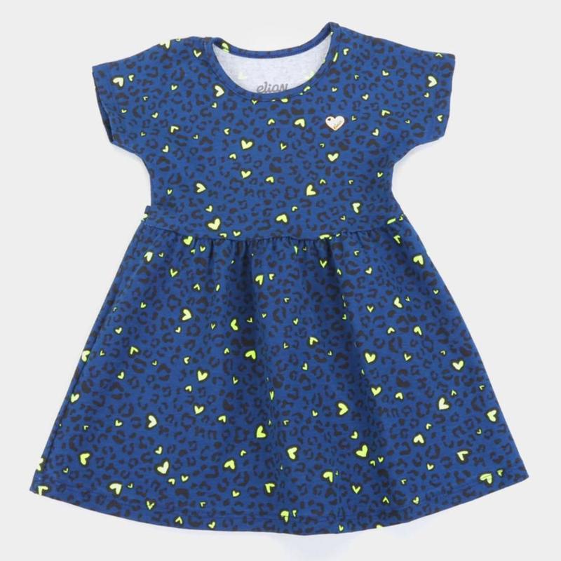 Vestido Infantil Elian Animal Print - Vestido Infantil - Magazine Luiza