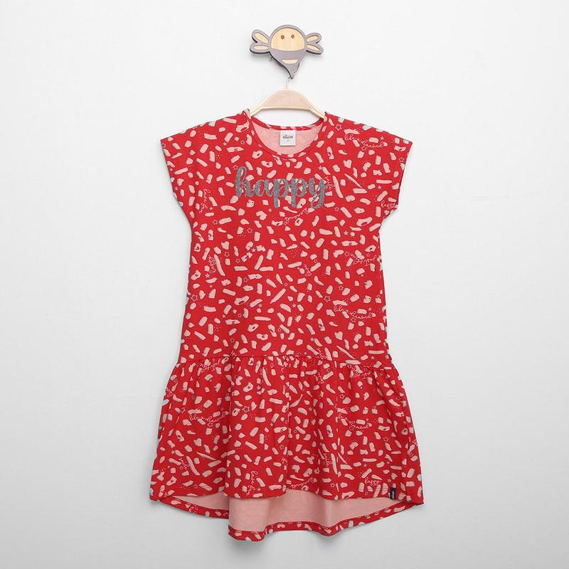Vestido Infantil Elian Happy Menina - Vestido Infantil - Magazine Luiza