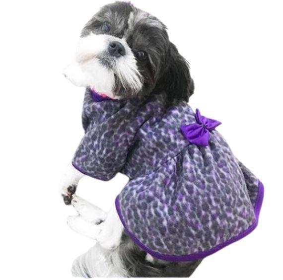 Vestido M em soft -Porte Medio-inverno - LM Mahamut Produtos Pet ...