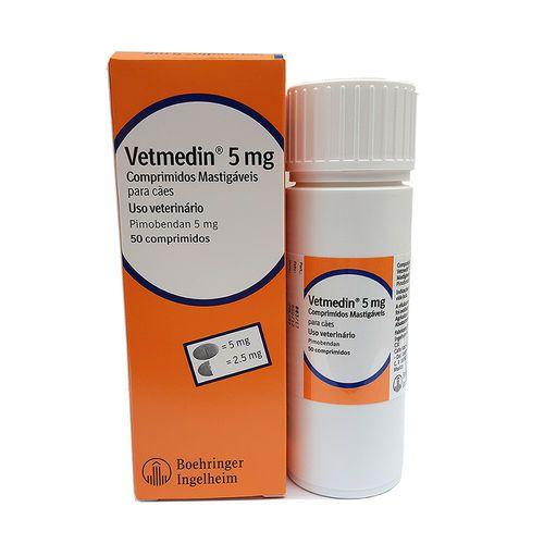 Vetmedin 5mg 60 Comp Boehringer Merial Pimobendan Cães - MARCA NODIS ...