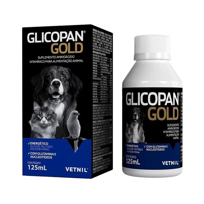 Vetnil Glicopan Gold - Vitaminas e Suplementos para Pet - Magazine Luiza