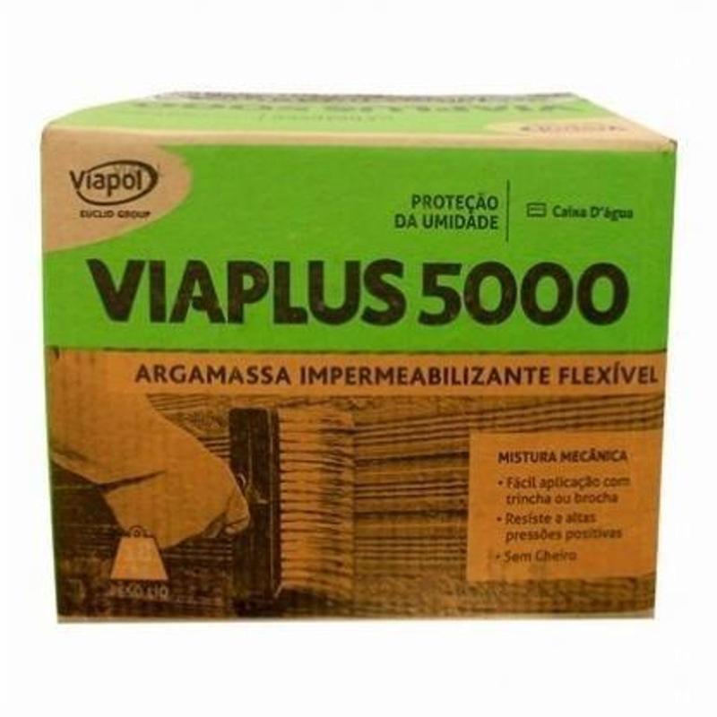 Viaplus 5000 18kg Viapol - Impermeabilizante - Magazine Luiza
