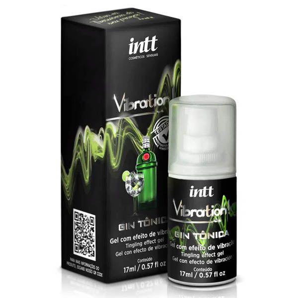 Vibration Gel Vibrador Power Extra Forte Gin Tônica Intt - Lubrificante ...