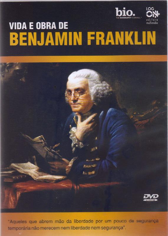 vida e obra de benjamin franklin dvd original lacrado - DOCUMENTARIO ...
