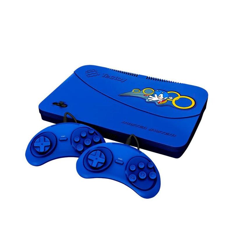 Vídeo Game Master System Evolution Azul - TECTOY - Master System ...