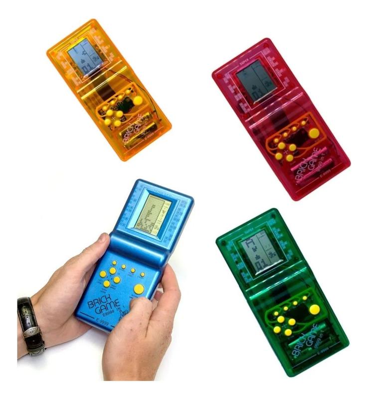 Vídeo Game Portátil 9999 Jogos In 1 Mini Game Antigo Retrô - Brick Game ...