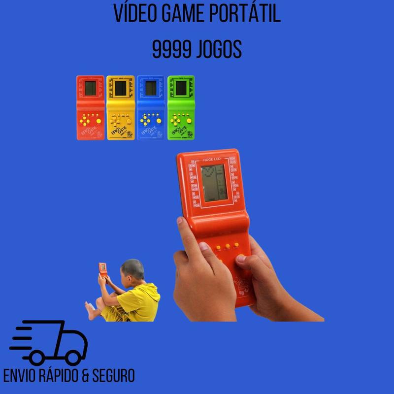 Vídeo Game Portátil - 9999 Jogos - Online - Minigame - Magazine Luiza