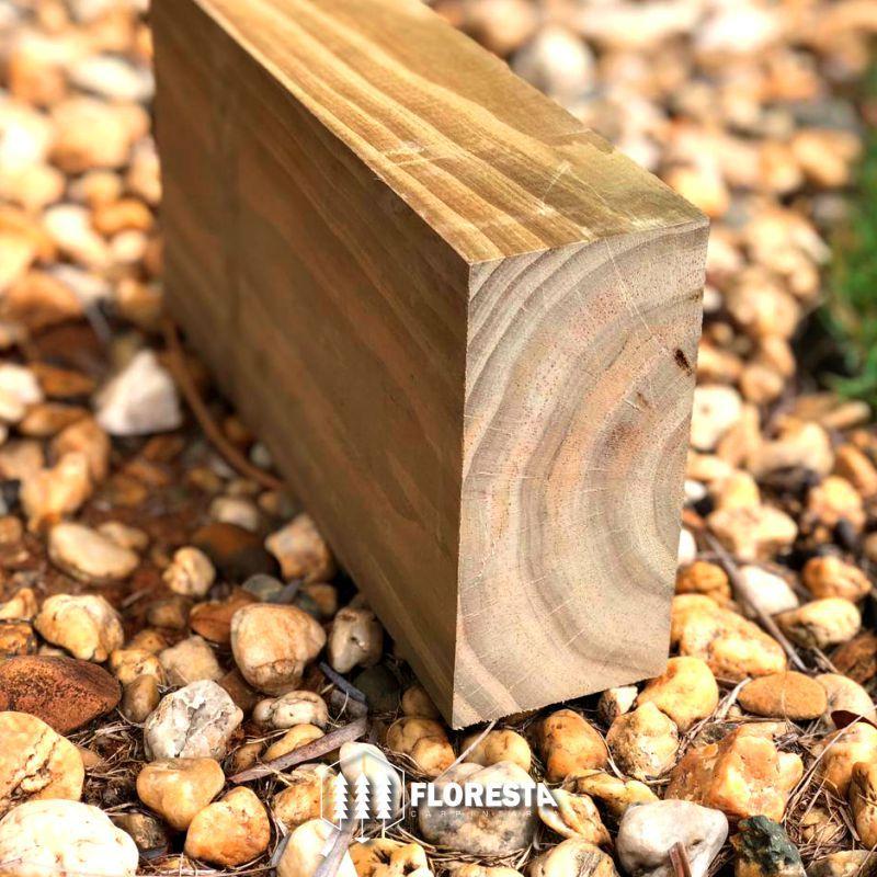 Viga/Caibro 9x18xcm Plainados de Pinus Tratado Autoclave - 3 a 6 Metros ...