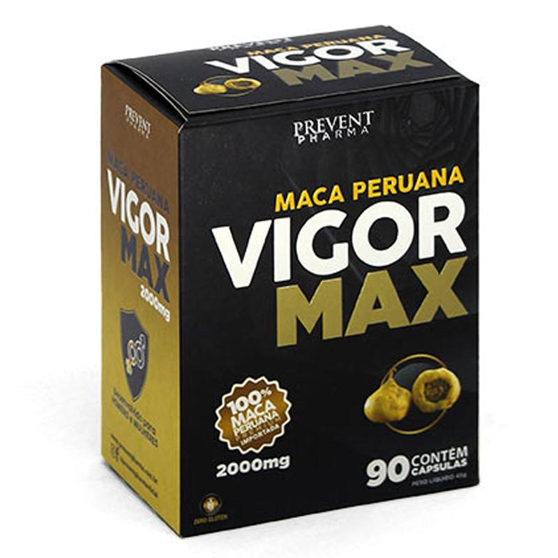 Vigor Max 2000mg Prevent Pharma c/ 90 Cápsulas - Multivitamínico ...