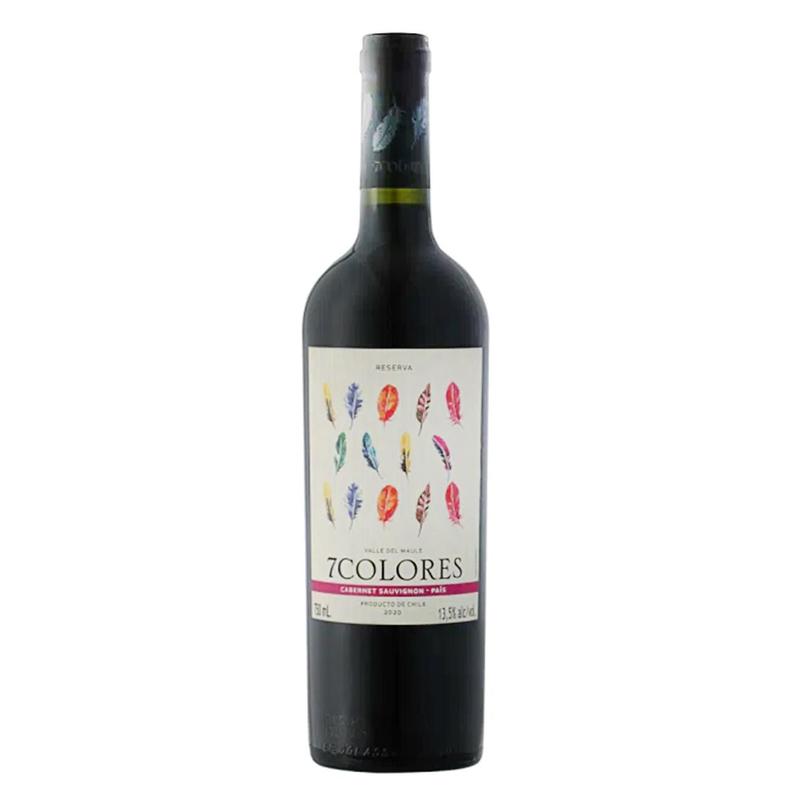 Vinho 7Colores Reserva Cabernet Sauvignon-Pais 750ml - Vinho - Magazine ...
